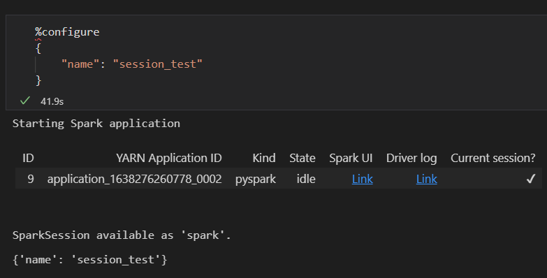 Unable to set spark session configuration - Microsoft Q&A