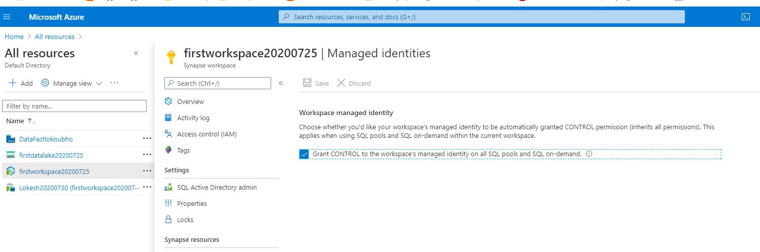 Data Flow Error In Azure Synapse Analytics Workspace Managed Service 3639