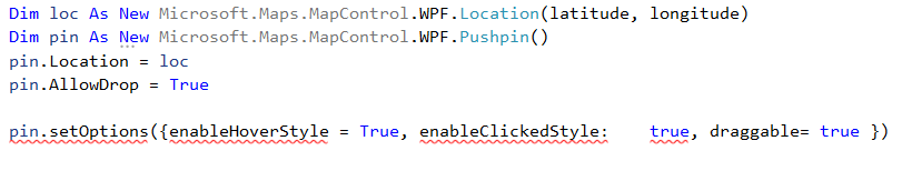 Dragging pushpin with Microsoft REST toolkit in VB.net - Microsoft Q&A