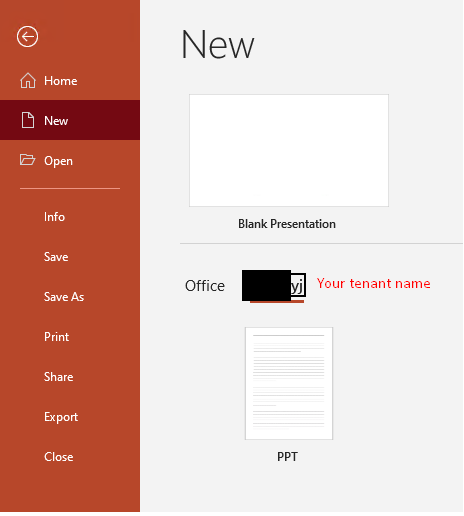 Template library Sharepoint Online - Microsoft Q&A