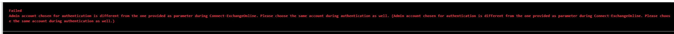 Automation Runbook not working with Connect-ExchangeOnline module ... Automation Runbook not working with Connect-ExchangeOnline module ...