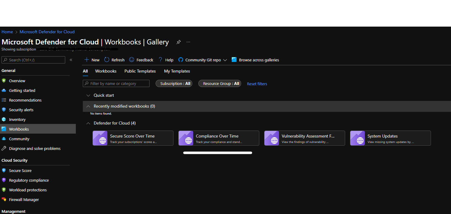 Report extraction from Azure security centre Cloud workload protection ...