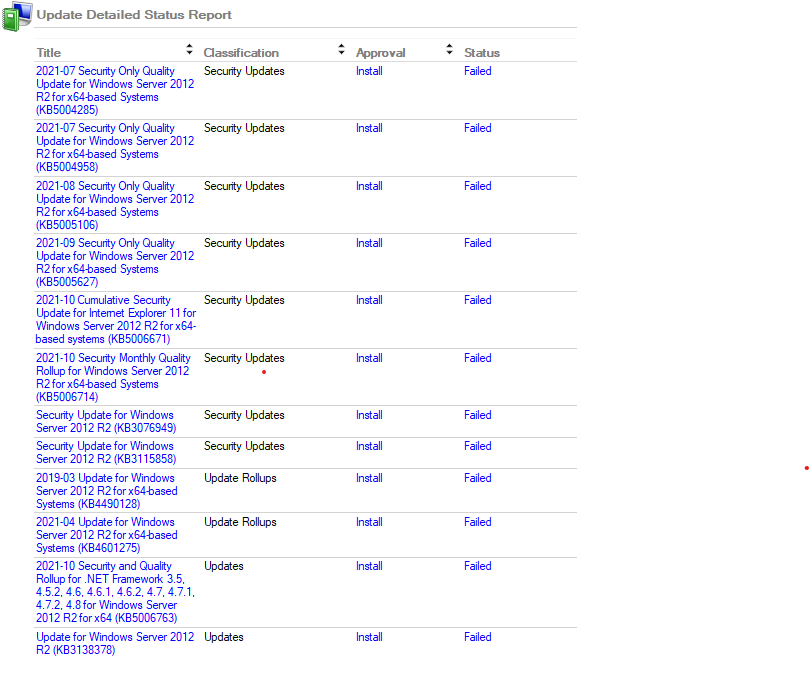 Windows Update Error - Microsoft Q&A