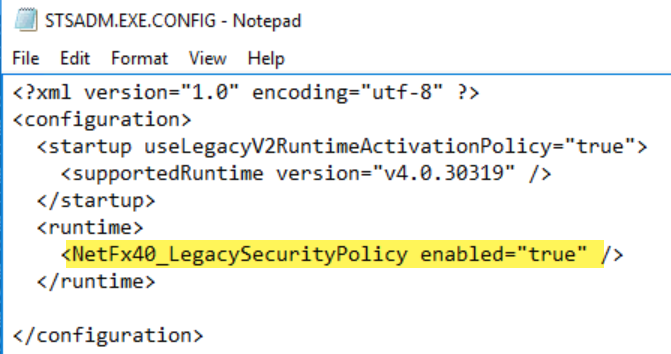 Legacy .NET on SharePoint config files - Microsoft Q&A