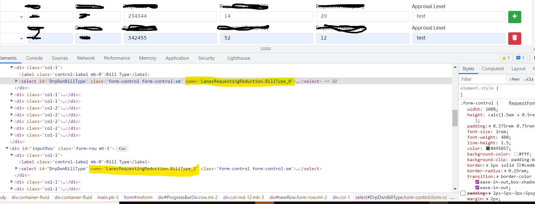 Dynamically Genarated Field In Razor Pages Throwing Exception Microsoft Qanda 0216