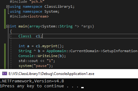 AppDomain.CurrentDomain.SetupInformation.TargetFrameworkName is null - Microsoft Q&A
