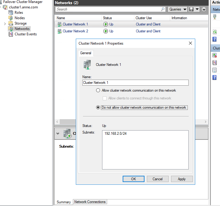 Does windows cluster Design requires 2 NIC Cards? Is it compulsory ...