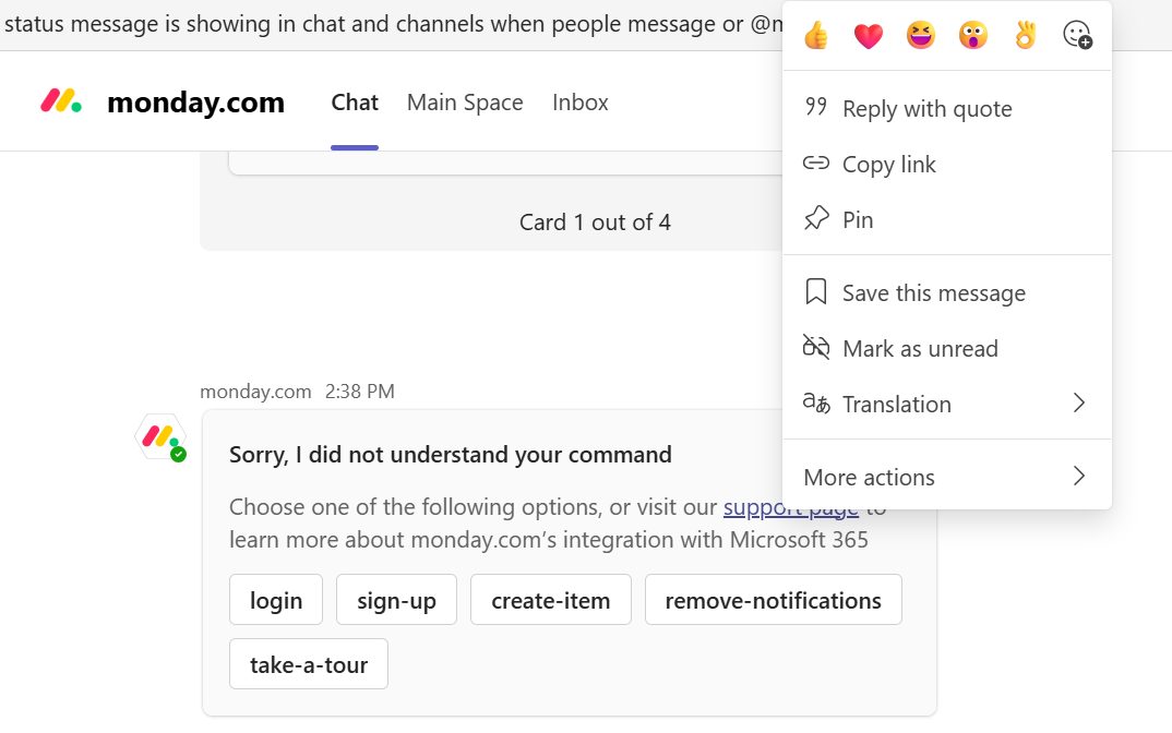Query of the 'copy link' function on Teams apps - Microsoft Q&A