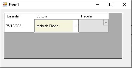 Custom combo box is updated on getting focus but cleared on loosing ...