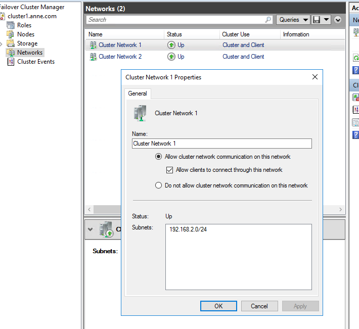 Does windows cluster Design requires 2 NIC Cards? Is it compulsory?? - Microsoft Q&A