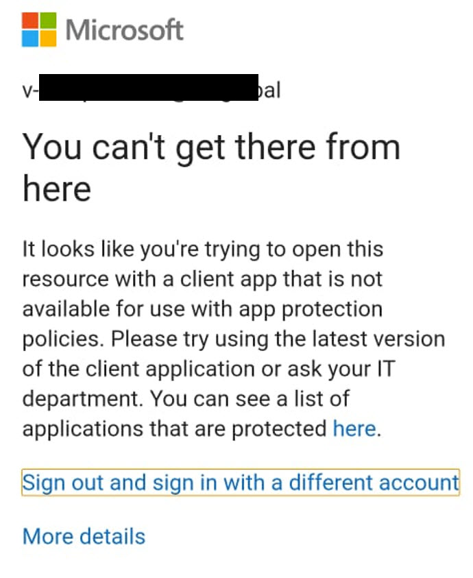 App Protection Policy Is Not Working With Conditional Access Policy Microsoft Qanda