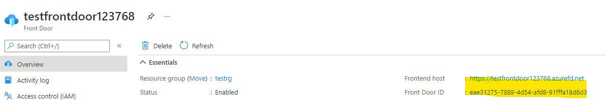 Get Ip Address of Azure Front Door (Frontend host) in Powershell ...