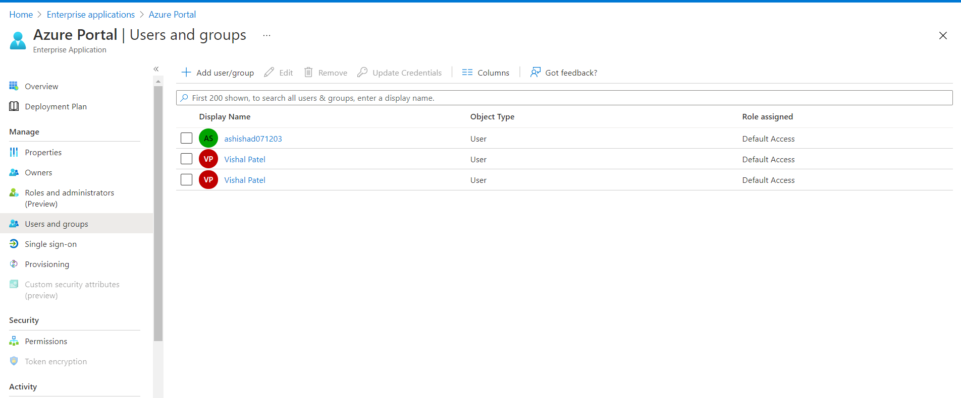 Porvisioning/deprovision for all microsoft apps like Azure Portal ...