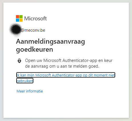 Microsoft Authenticator preventing login - Microsoft Q&A