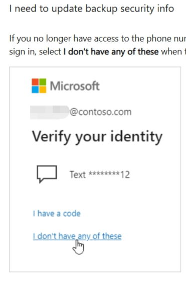 How to fix the “Try another verification method” error? - Microsoft Q&A