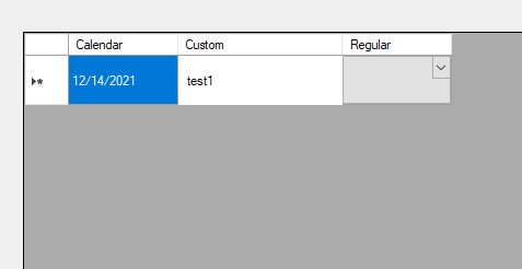 Custom combo box is updated on getting focus but cleared on loosing ...