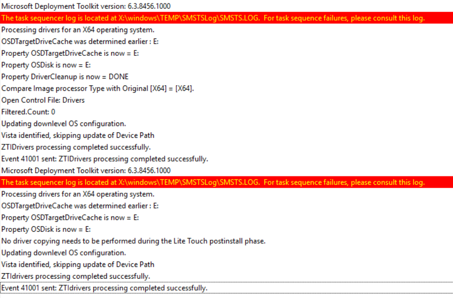 MDT not loading any drivers - Microsoft Q&A