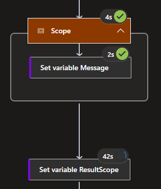 When running vscode in debug mode, the @result(‘scope’) variable is ...