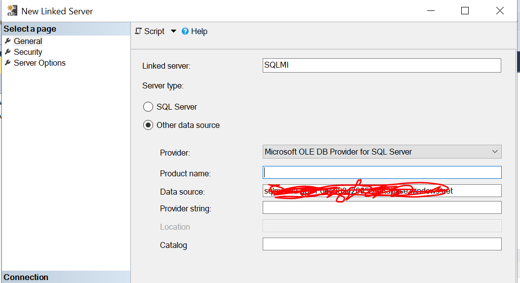 Unable to create Linked Server in On-Premises SQL Server to Azure SQL ... Unable to create Linked Server in On-Premises SQL Server to Azure SQL ...