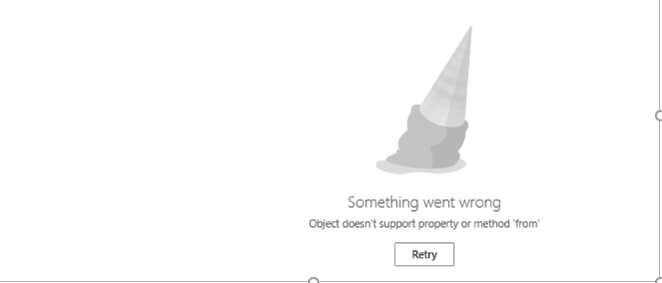 Issue With Editing Properties Document Library Object Doesn T Support Property Or Method Form