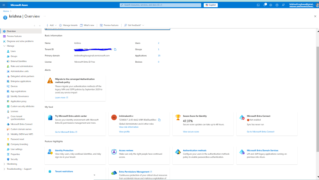 Azure IAM add role assignment, add members is not able to find with my ...