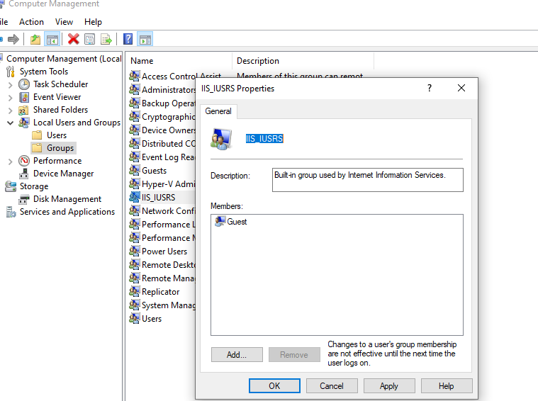 Internet Information Server Authentication Issue Microsoft Qanda