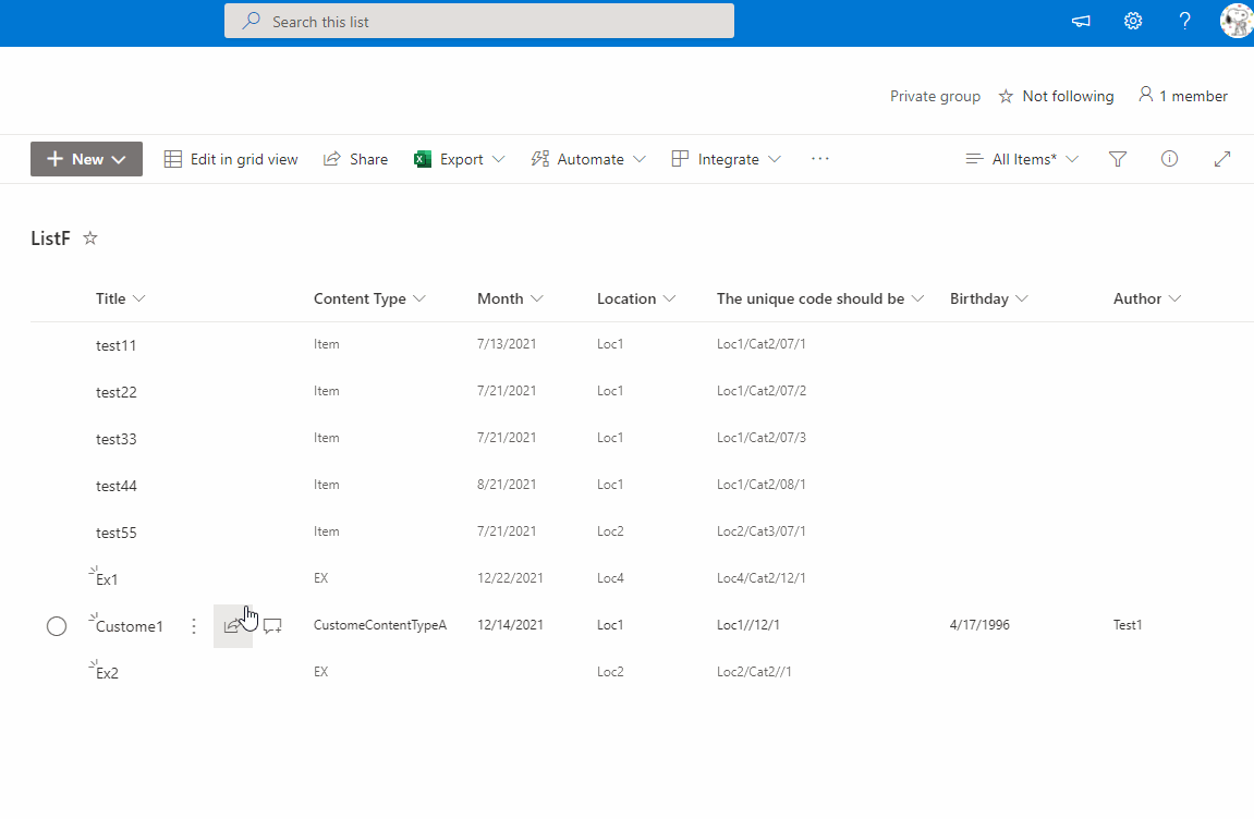 How To Make Read Only Column At Content Type In Sharepoint Online