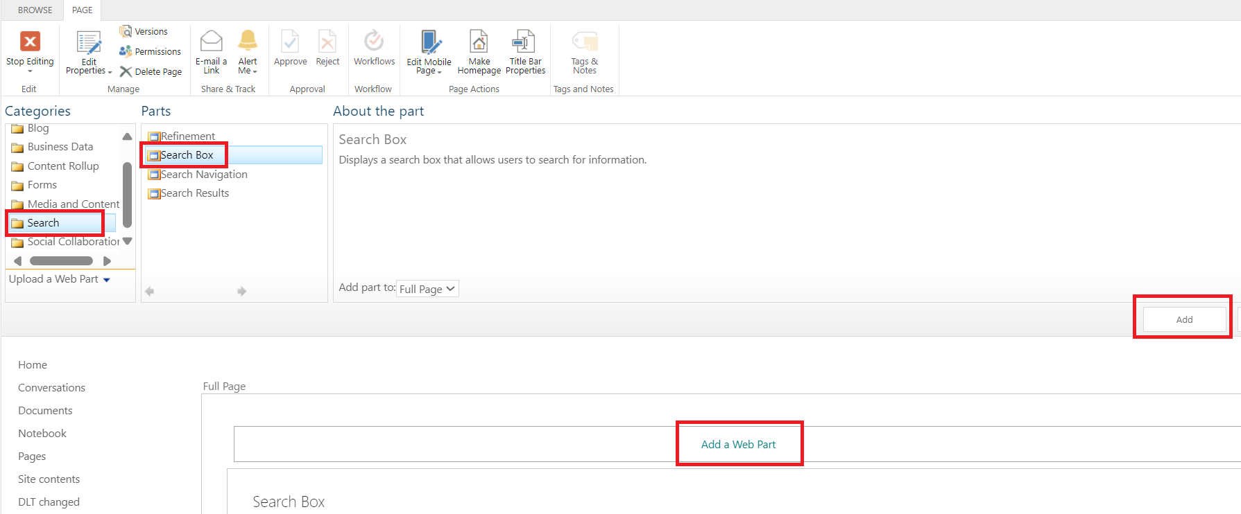 Adding a search function to the page - Microsoft Q&A