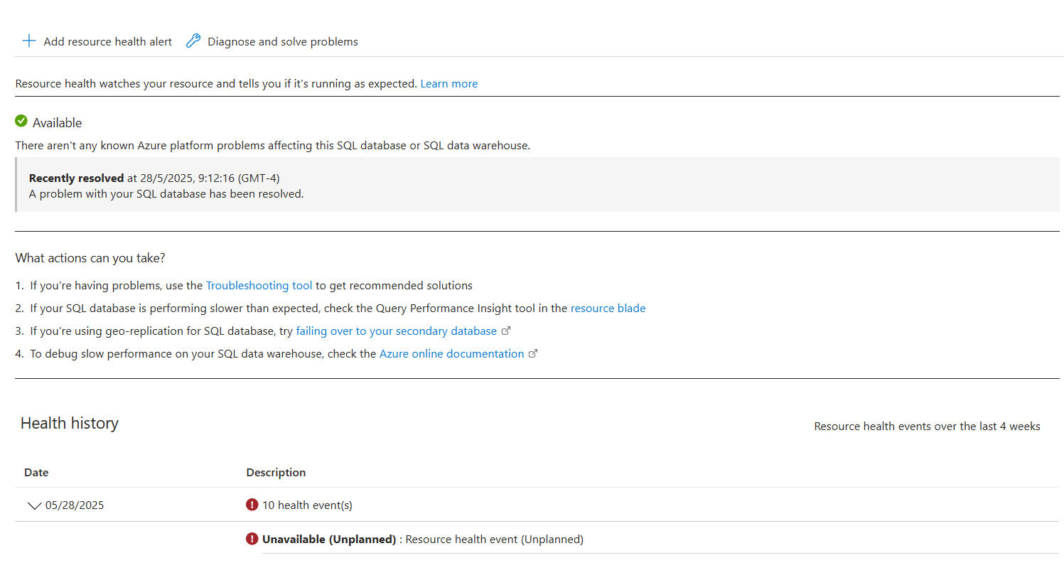 Unable To Create Azure Sql Server Firewall Rules Gatewaytimeout
