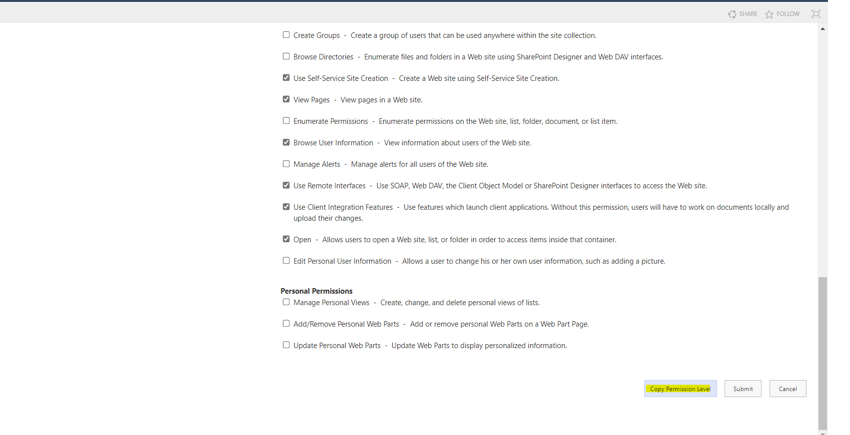 which permissions for someone to view/print a shared file but not edit ...