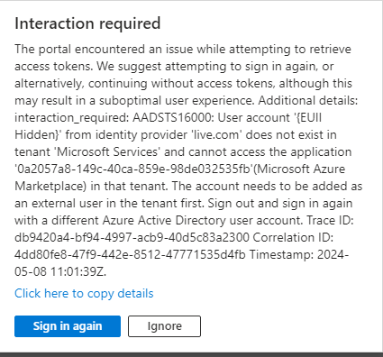 What is the cause of this problem? - Microsoft Q&A