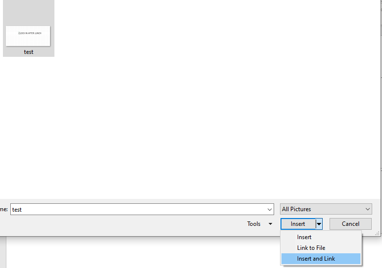 PowerPoint Automatic Update Option for Linked Images is Grayed-out ...