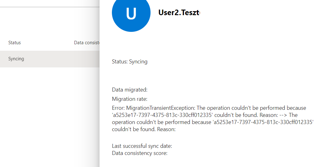 Mailbox migration from Exchange to O365 issue - Microsoft Q&A