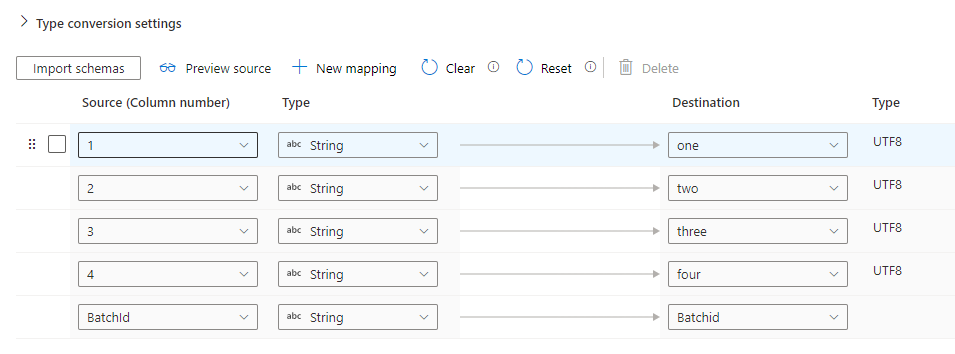 Adding Columns to mapping when file has no header - Microsoft Q&A