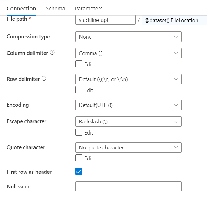 Error With Escape Character To Load Into Snowflake From Blob Using Adf Microsoft Qanda