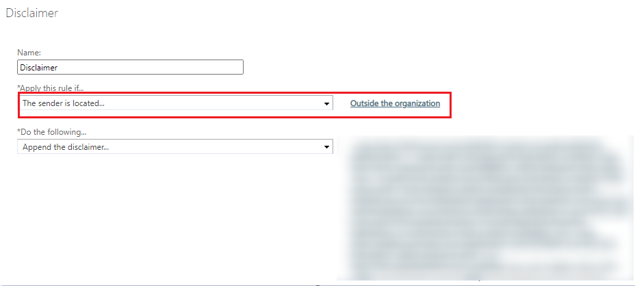 Email Disclaimer is not working for Certain External Domains ...