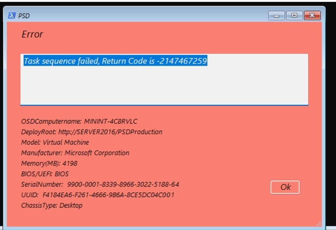 How to customise task sequence end screen? - Microsoft Q&A