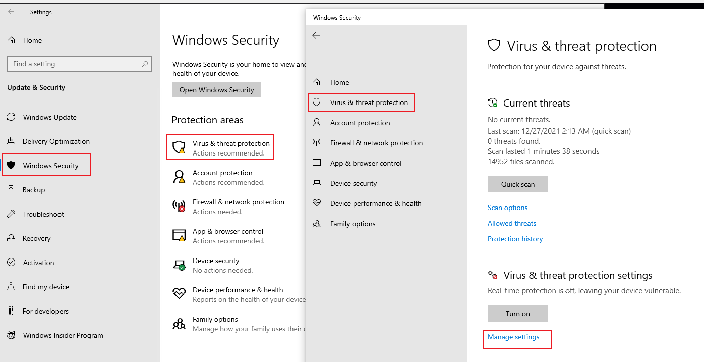 I have Anti-Virus software installed on our server, but WSUS still ...