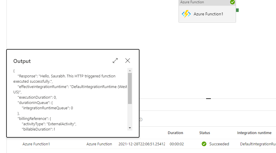 How to link Service Queue Function App in ADF - Microsoft Q&A
