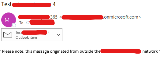 Different views on receiving end of M365 Encrypted Email - Microsoft Q&A
