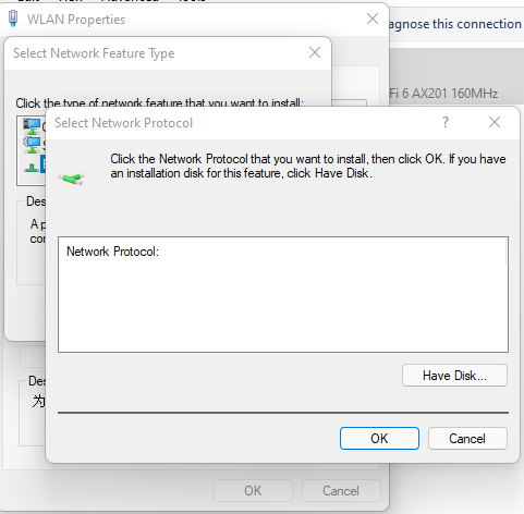 How to active virtual adapter after reset Network click, some clue in ...
