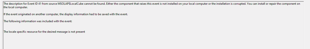 Problems With Microsoft Project Office 365 Visual Reports Msolap Cubes