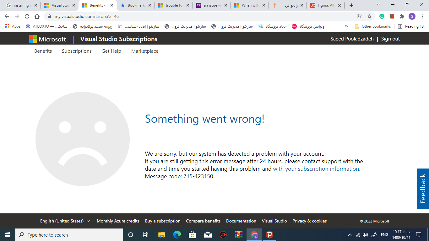 When will a healthy version of the visual studio 2022 be released ...