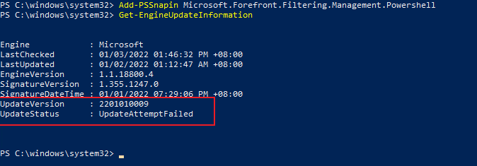 The Fip Fs Scan Process Failed Initialization Error 0x80004005 Error