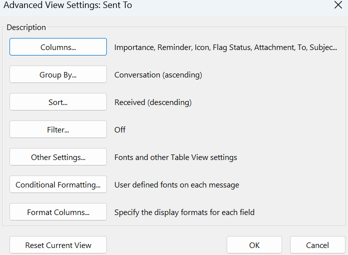 Outlook Inbox Column Not Showing the Name of Sender, Instead Shows ...