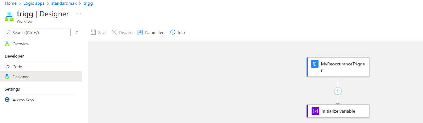 Rest Api for Logic App Standard Recurrence trigger? - Microsoft Q&A