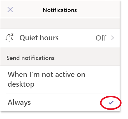 Teams notifications - sync between mobile and desktop - Microsoft Q&A