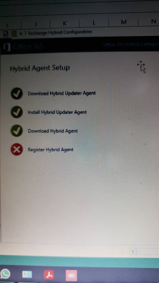 Failing to Register Hybrid Agent - Microsoft Q&A