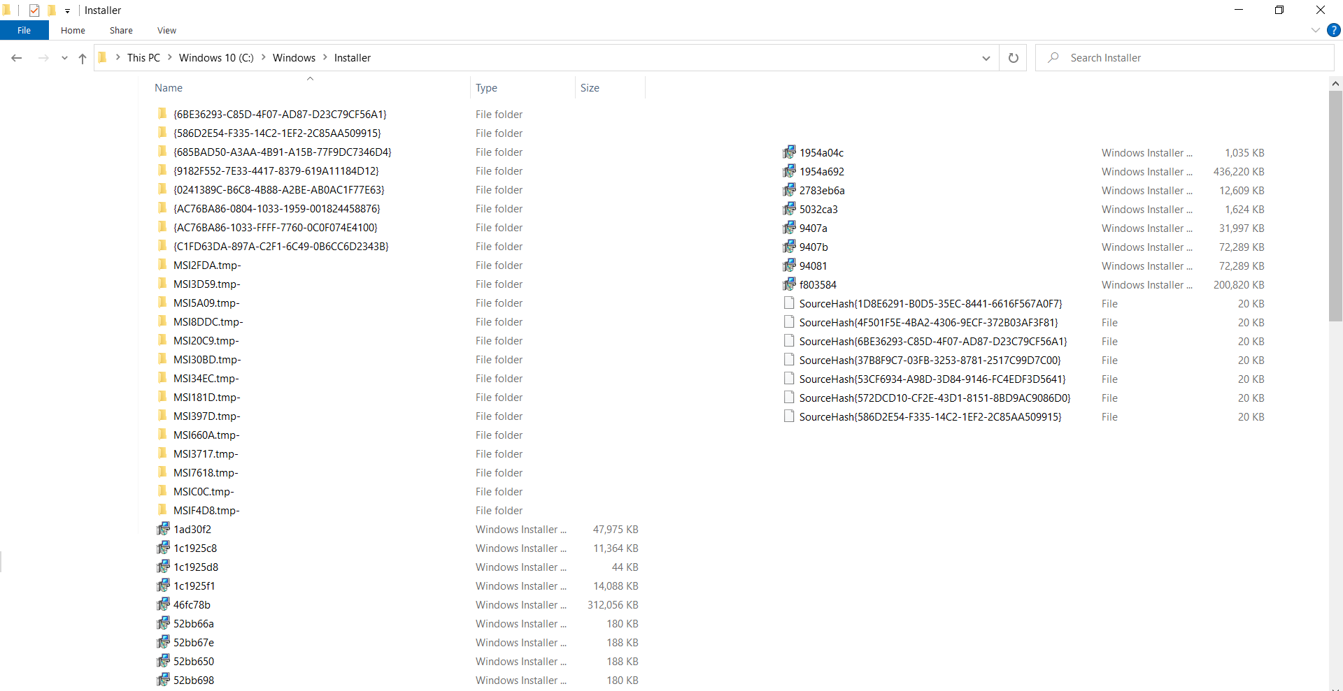 Can I Delete Content Of Windows Installer Microsoft Q A can-i-delete-content-of-windows-installer-microsoft-q-a