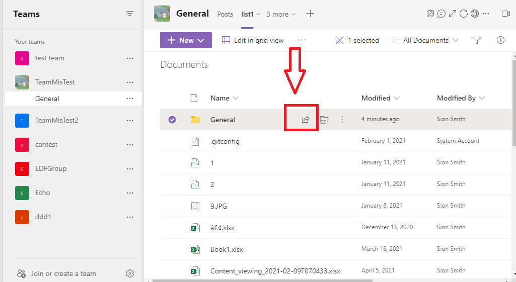 Unable to share files in teams - Microsoft Q&A